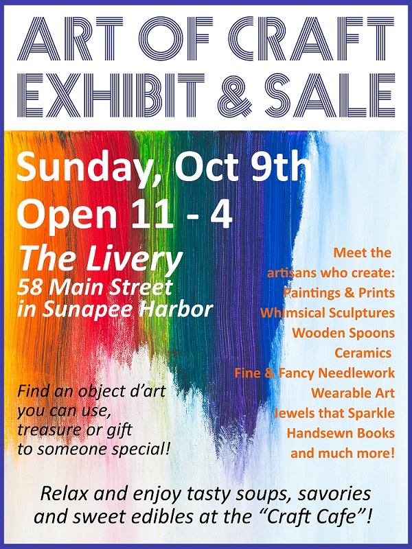 Art of Craft Exhibit & Sale – The Livery